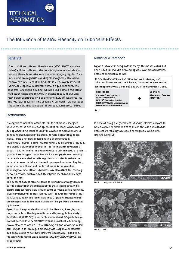 The Influence of Matrix